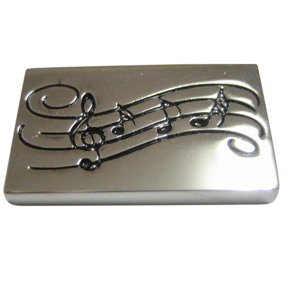 Kiola Designs | Other | Silver Toned Musical Sheet Magnet | Poshmark